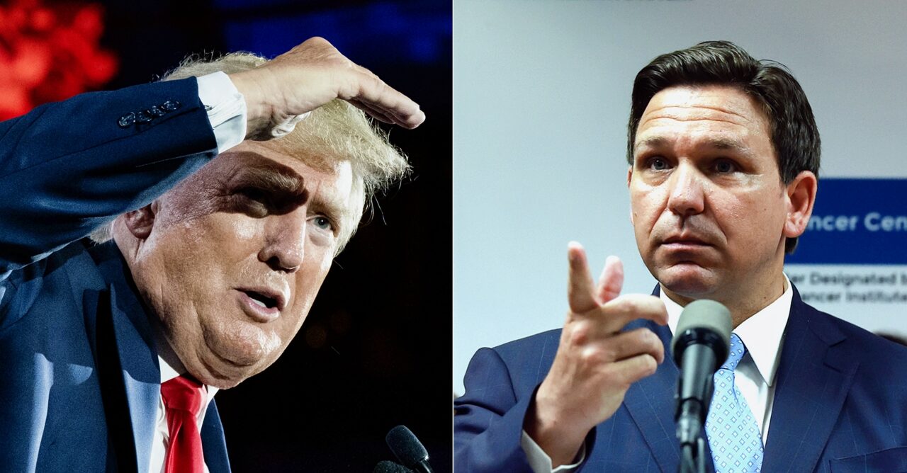 DeSantis Campaign Angry at Trump for Throwing Rubio Rally and Snubbing ...
