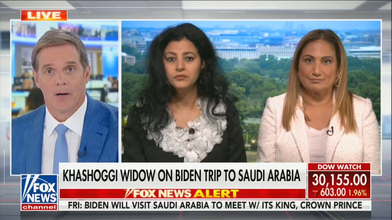 Hanan Khashoggi Emotional During Fox News Interview On MBS