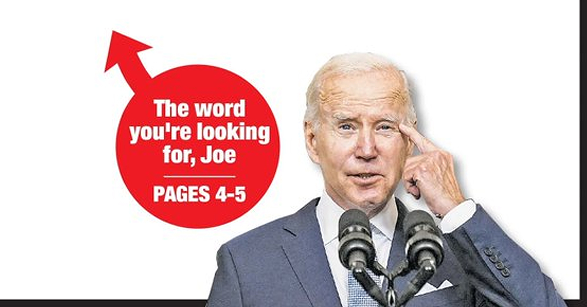 New York Post Explains ‘Recession’ Definition to Joe Biden