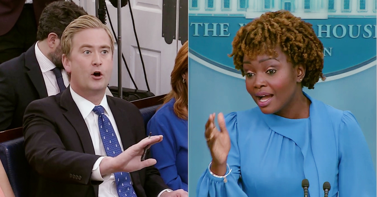 Peter Doocy Grills Jean-Pierre On Kavanaugh Steak Protesters