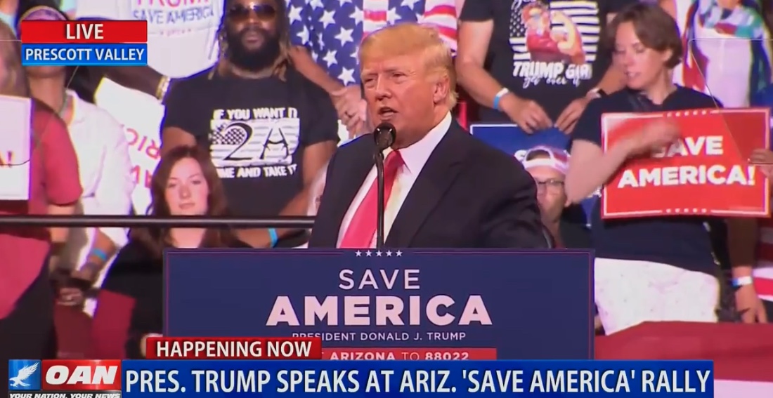 Trump Strongly Teases Presidential Bid to Huge Applause