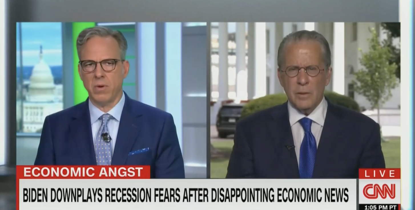 Tapper Presses WH on 'Semantic' Inflation Definition Debate