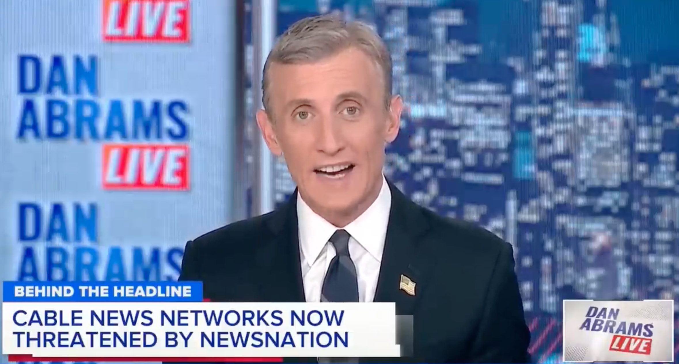 Dan Abrams Schools Dean Cain Over Dissing NewsNation