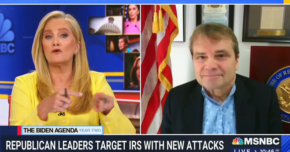 Alex Witt Asks Mike Quigley About IRS 'Fearmongering' by GOP