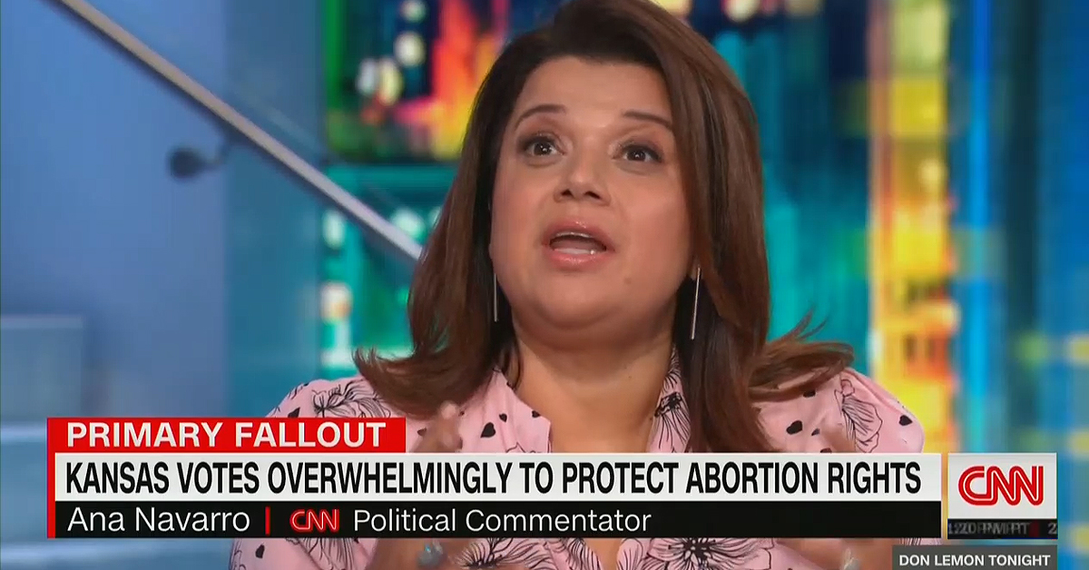 Ana Navarro: GOP Voters Protect Abortion Because of Adultery