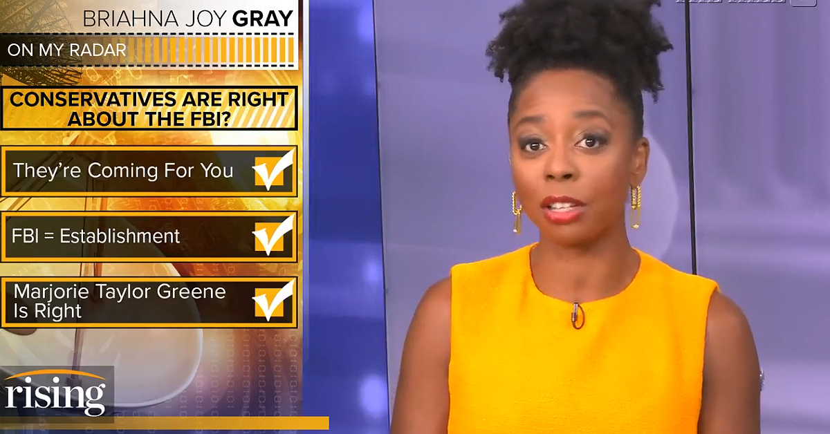 Briahna Joy Gray Agrees With Rep. Greene on Defunding FBI