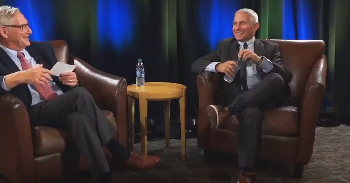 Anthony Fauci Jokes That He Created COVID in His Kitchen