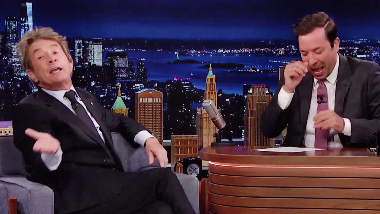 Jimmy Fallon Laughs as Martin Short Roasts Him as Proud Boy