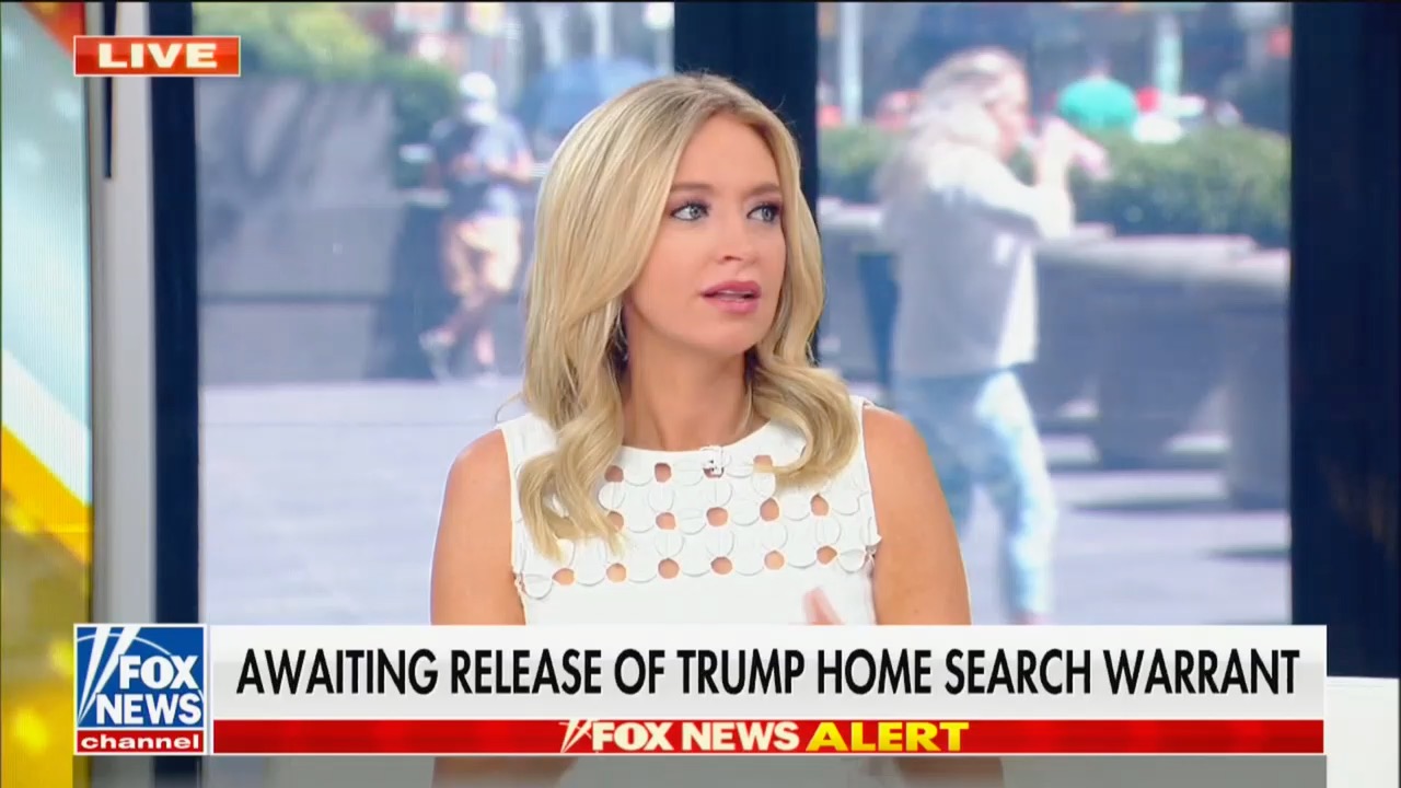 Fox’s Kayleigh McEnany Doesn't Wait For Facts of Trump Raid