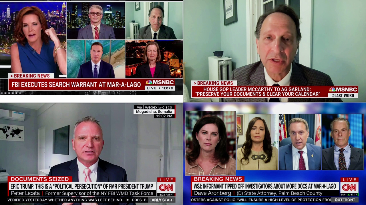 Cable News Experts Insist FBI Mar-a-Lago Raid Was Not a Raid