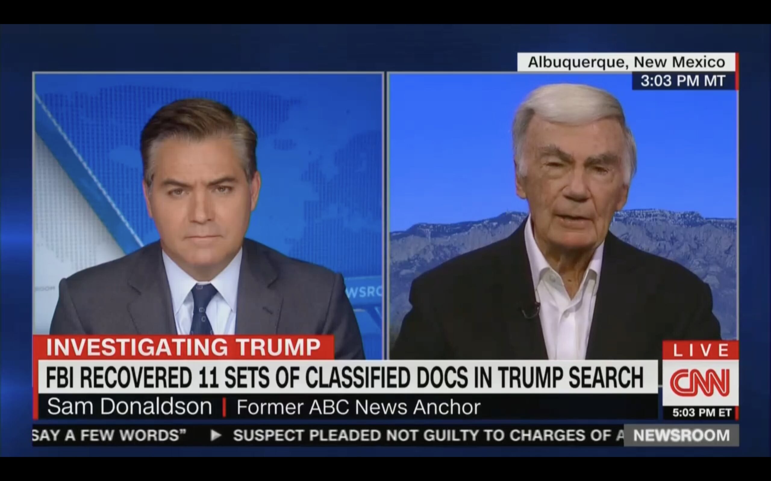 Sam Donaldson Optimistic Trump Will Be Held Accountable