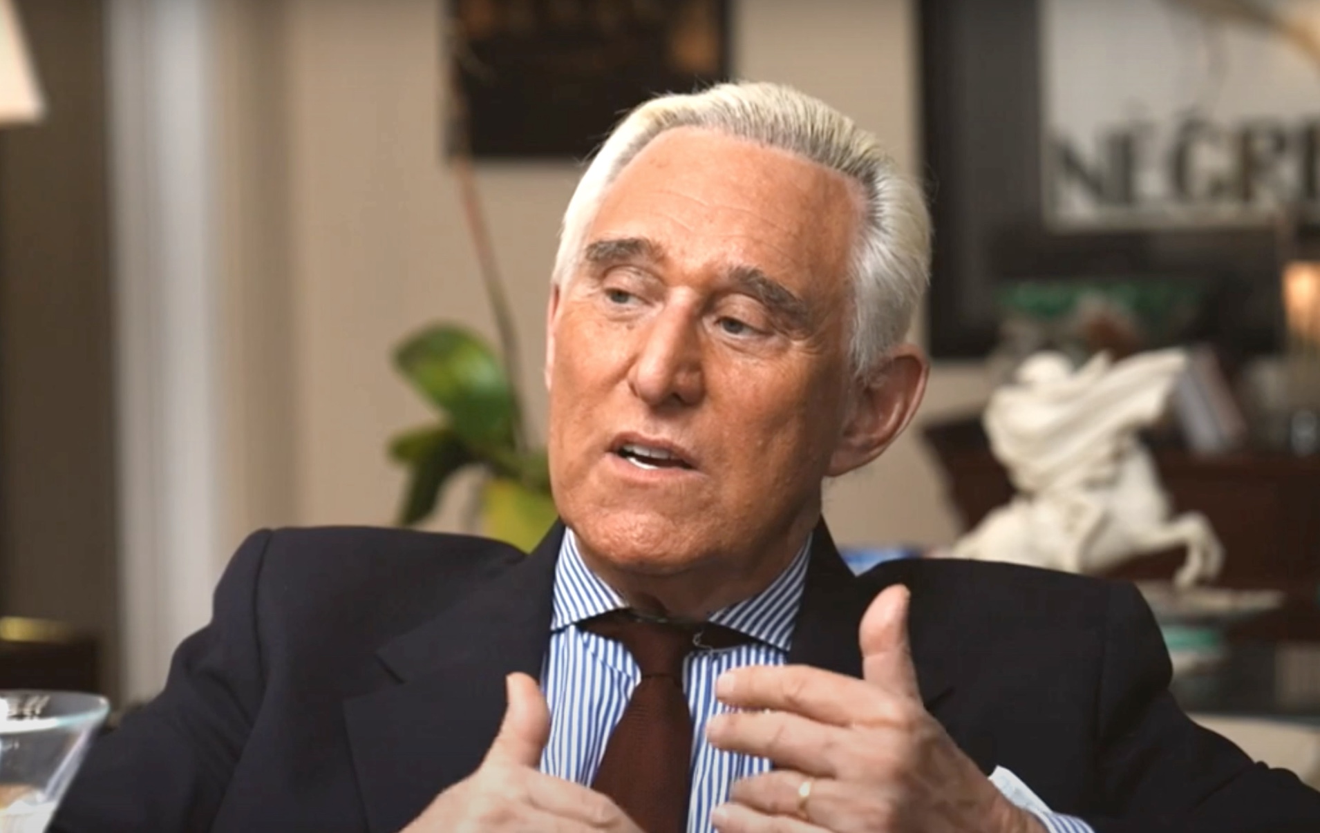 Roger Stone Explains How to Flatter, Manipulate Trump