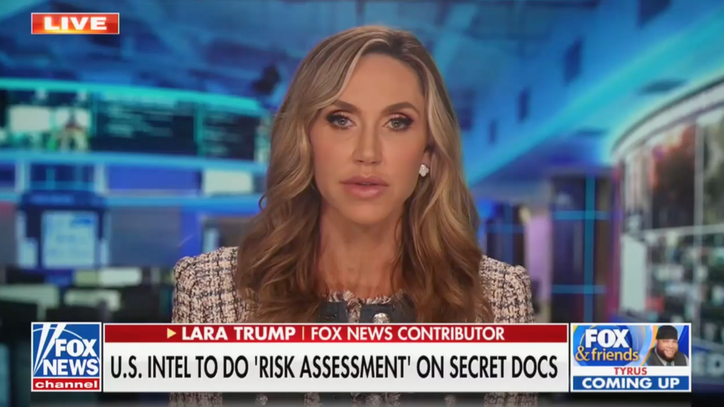 Lara Trump Rails at Mar-a-Lago Search on Fox & Friends