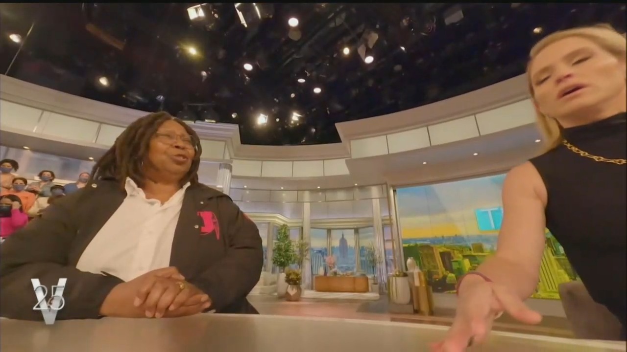 The View Opens With Three Minute Backstage Drone Shot