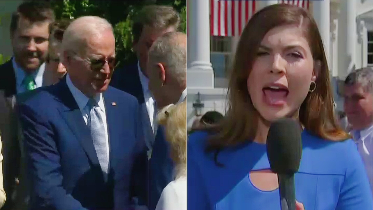 MSNBC's Monica Alba Screams at Biden About Trump FBI Raid