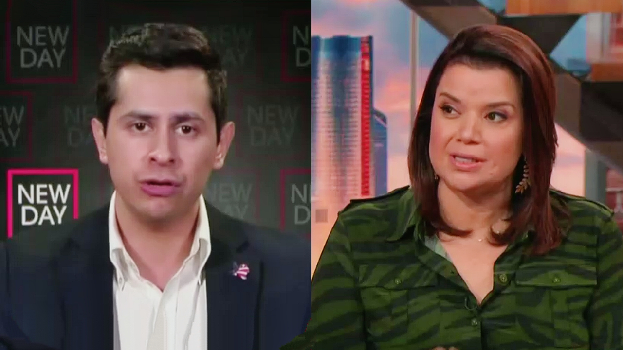 CNNs Ana Navarro Confronts Pro-DeSantis Guy on Migrant Stunt