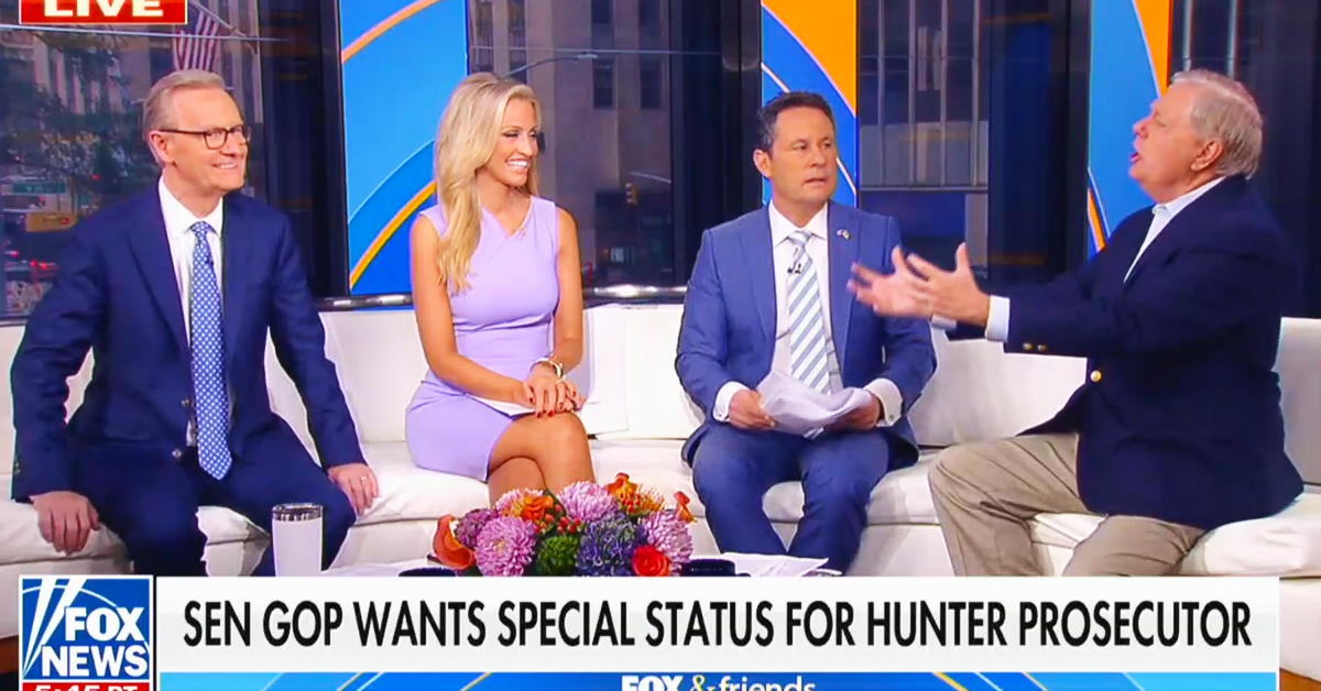 Lindsey Graham Demands New Hunter Biden Special Prosecutor