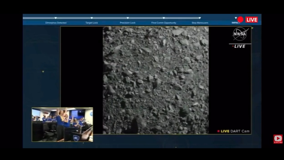 NASA Scientists Go Nuts as Spacecraft Crashes Into Asteroid