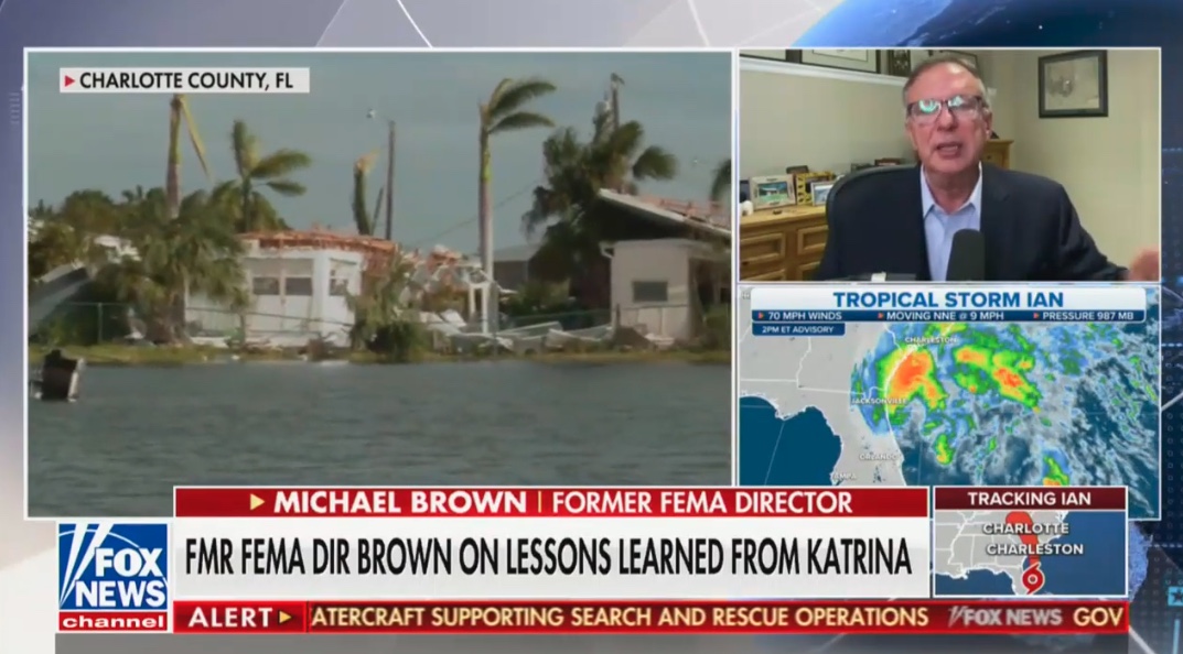 Katrina-Era FEMA Head Michael Brown Appears on Fox News to Talk ...