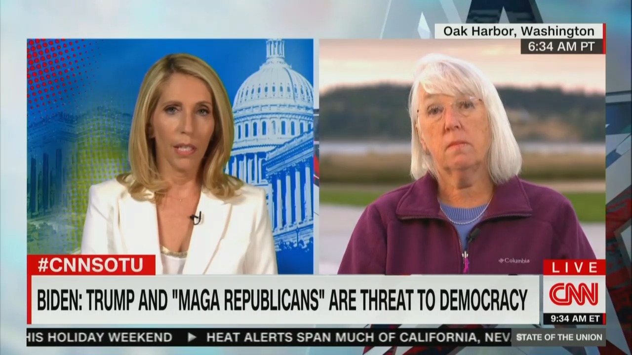 CNN's Dana Bash Confronts Sen. Patty Murray & Tiffany Smiley