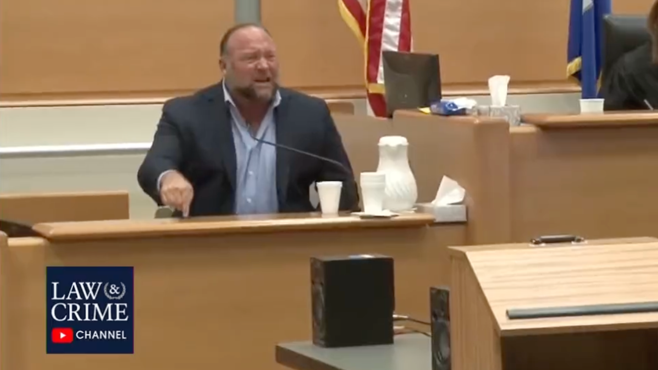 'I'm Done Saying I'm Sorry’: Alex Jones and Lawyer Face Off
