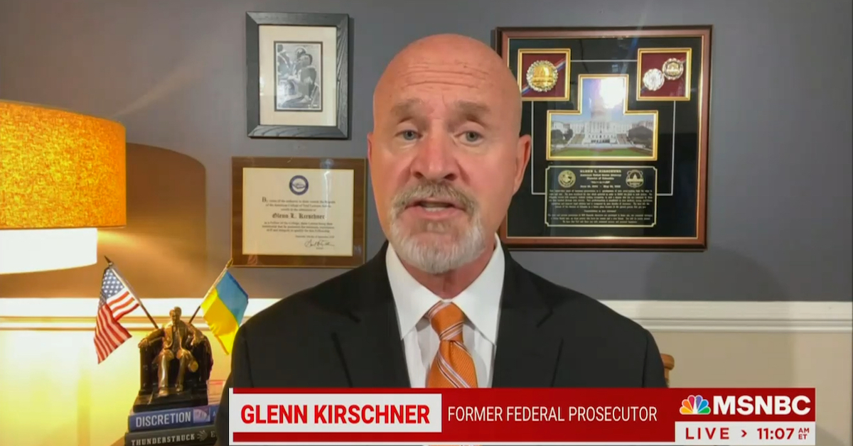 Glenn Kirschner Fears More Classified Docs Out There