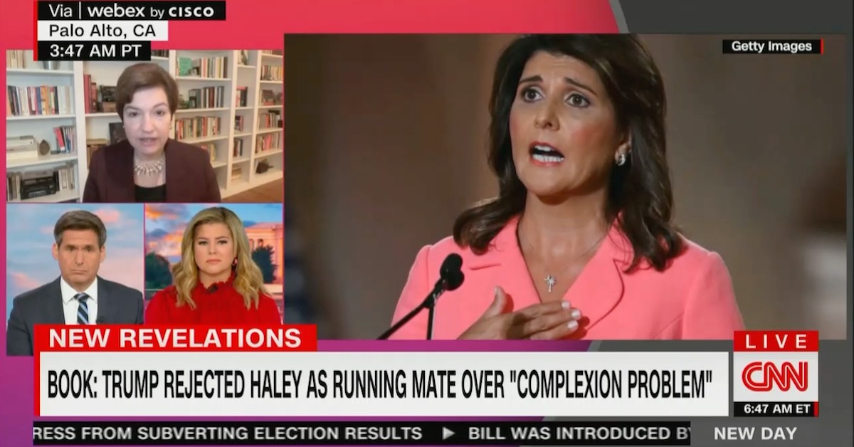 Trump Rejected Nikki Haley Over 'Complexion Problem'