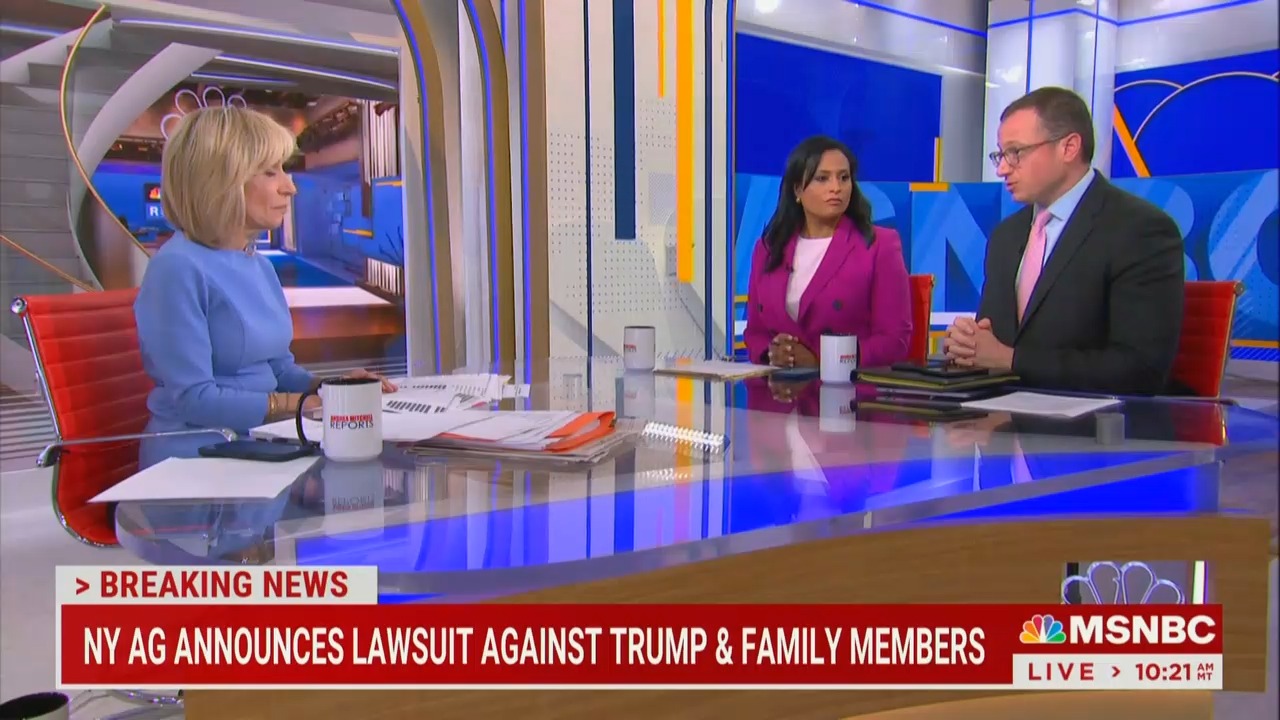 NBC's Tom Winter Rebuts Trump Attack on Letitia James