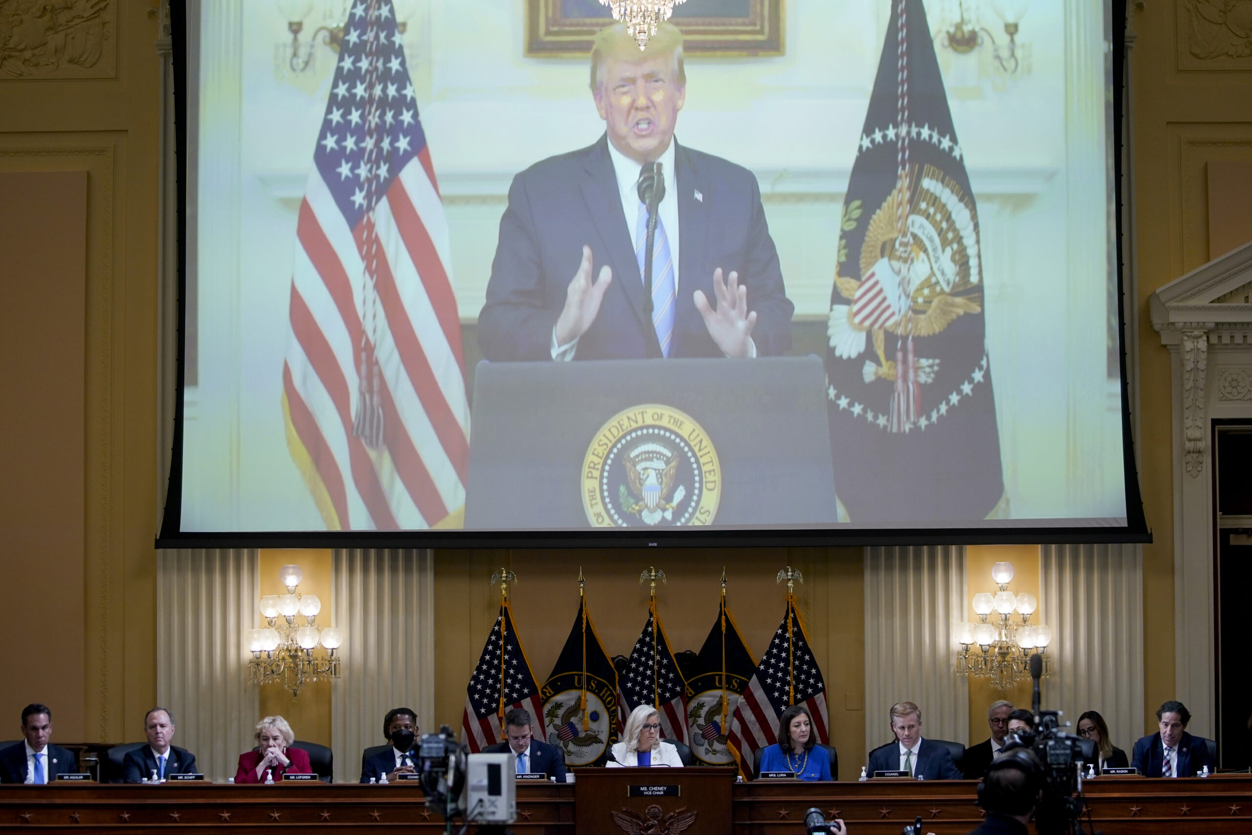 Watch Live: January 6 Committee Hearing on Trump