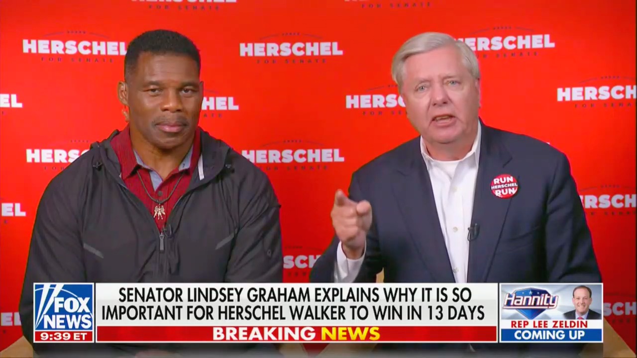 Lindsey Graham on What Happens if Herschel Walker Wins