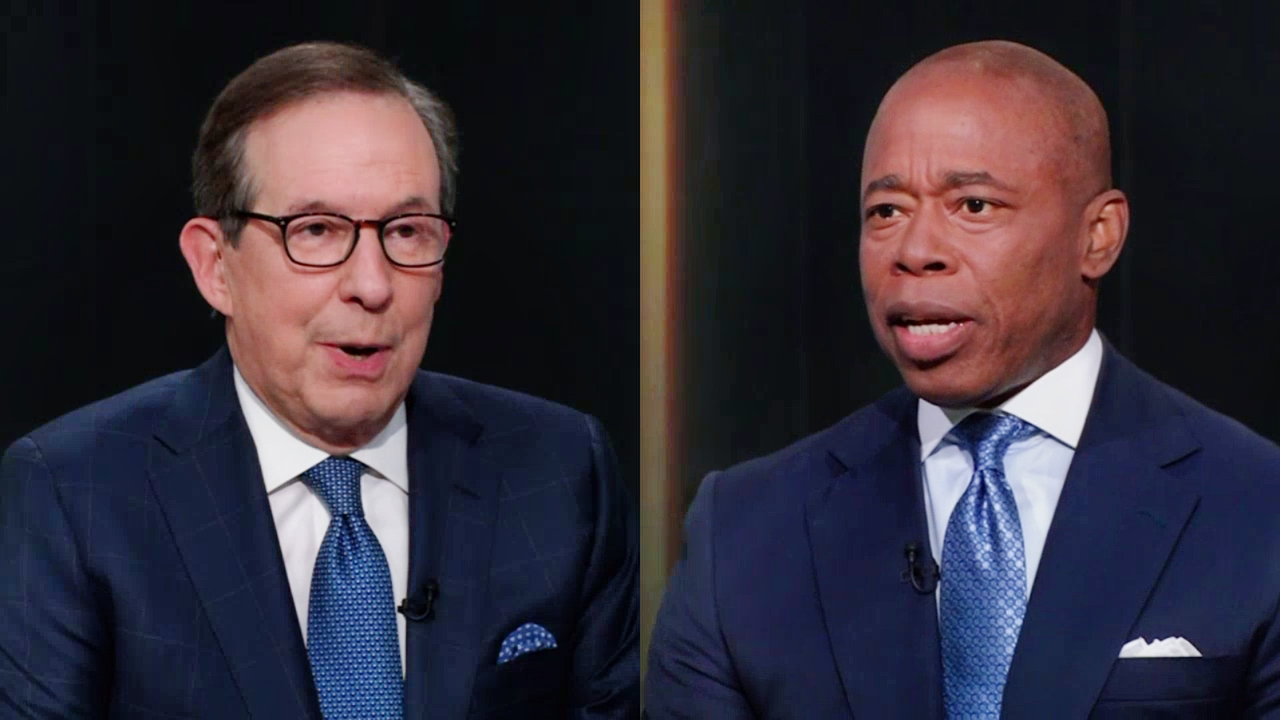 WATCH: NYC Mayor Eric Adams Pushes Back When Chris Wallace Asks If ...