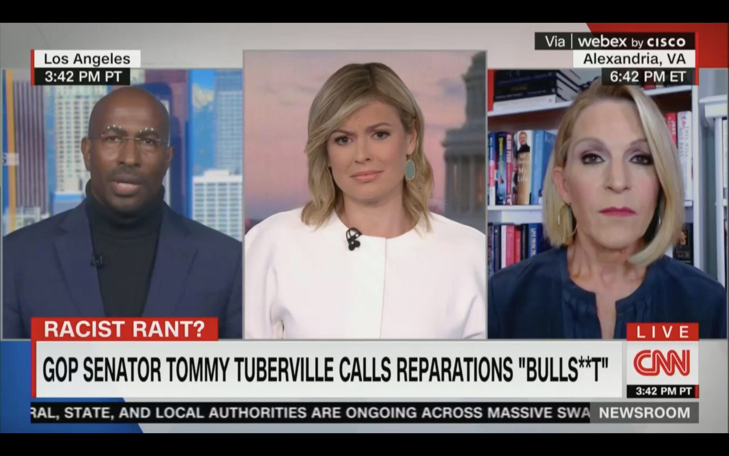 Van Jones and Alice Stewart Blast Tuberville's Reparations Comments