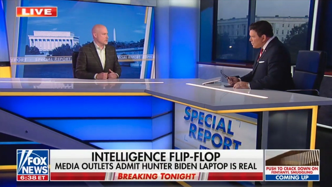 Bret Baier Grills David Priess on Hunter Biden Laptop Letter