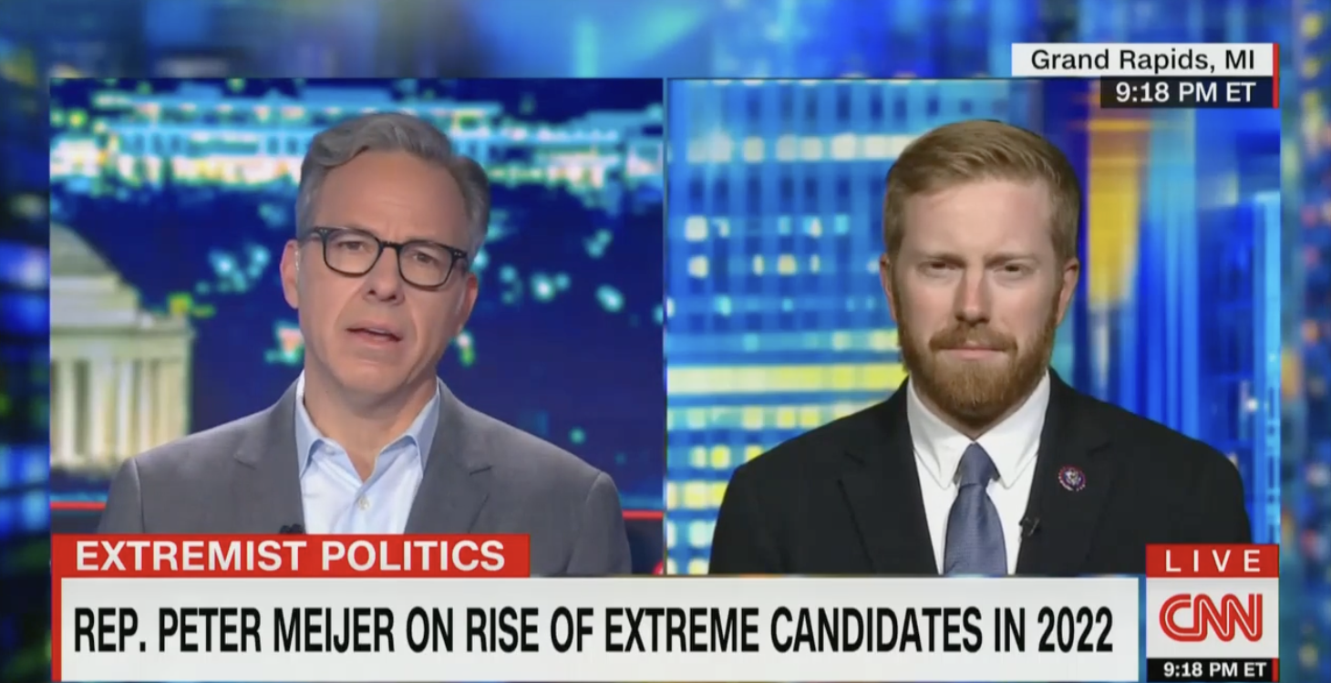 Jake Tapper Agonizes for House Republican Who Lost After Dems Meddled ...