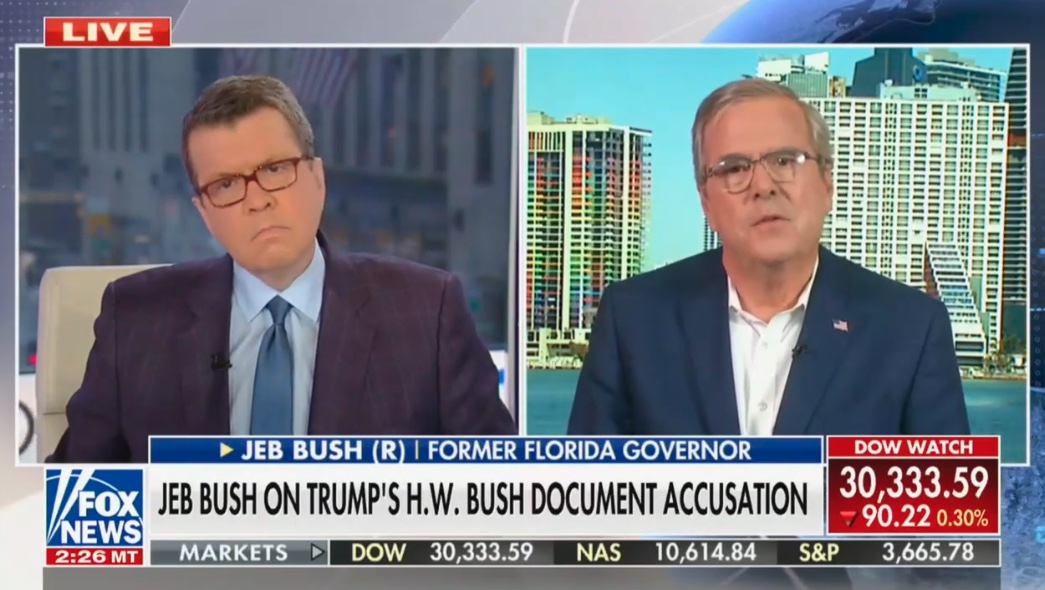 Jeb Bush Responds to Trump's False Allegation About His Father Taking ...