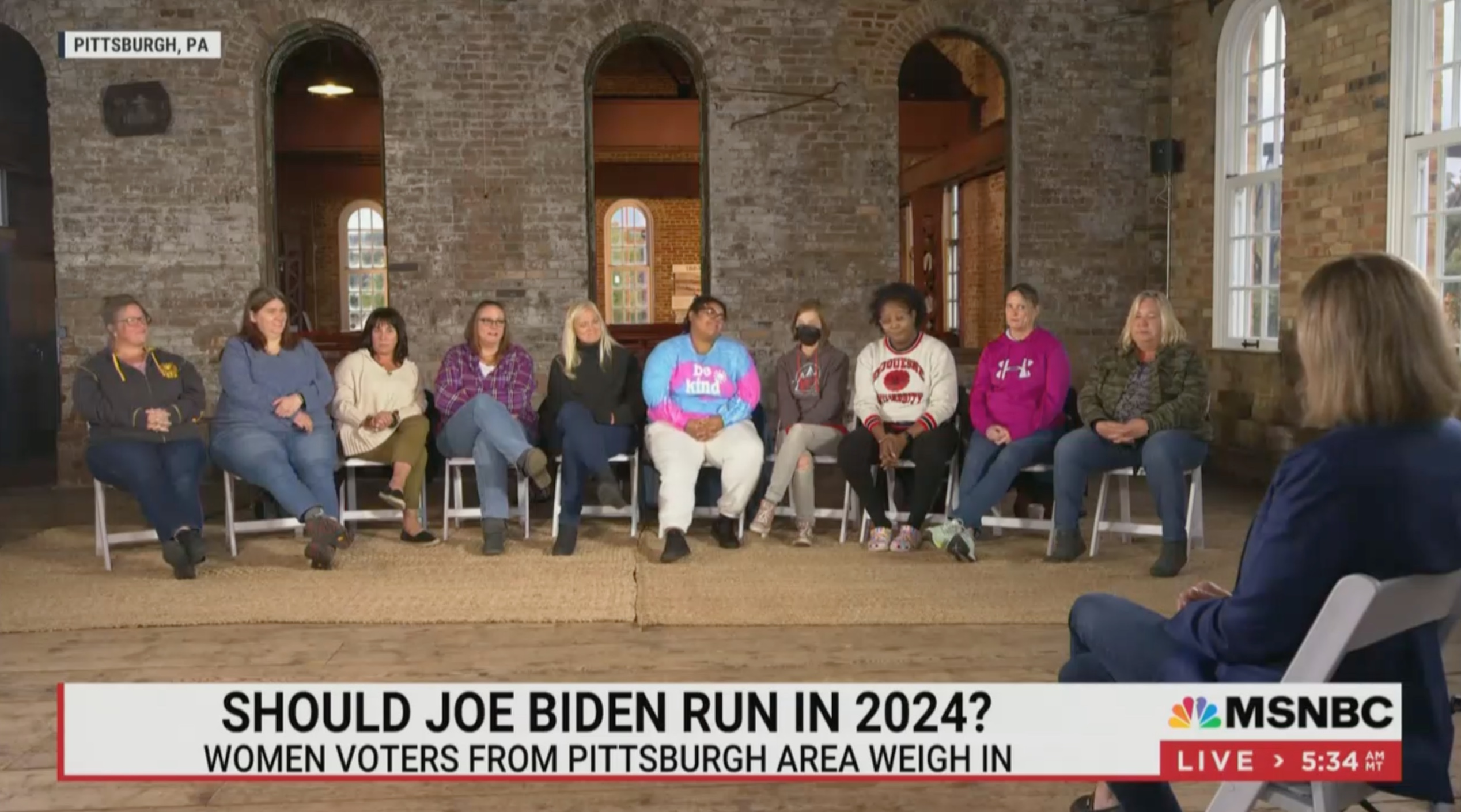 Elise Jordan Focus Group Says 'No' to Joe Biden in 2024