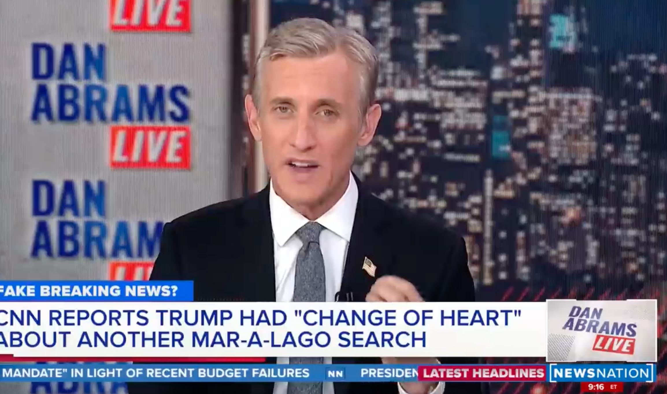Dan Abrams Mocks CNN Report that Trump is 'Worn Down'