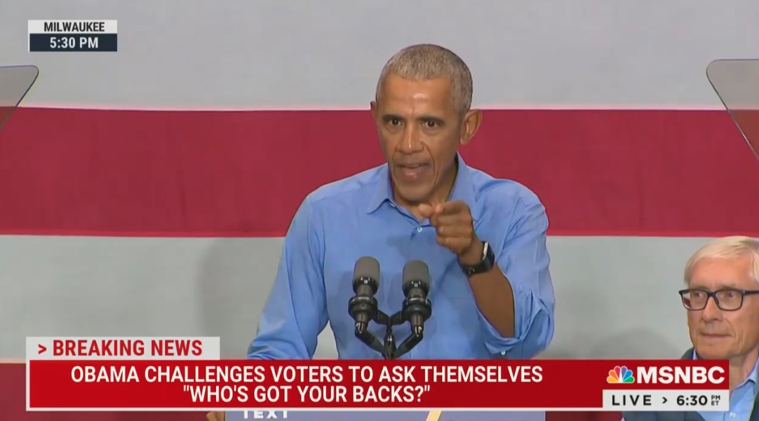 Barack Obama Goes Nuclear on Ron Johnson at Wisconsin Rally