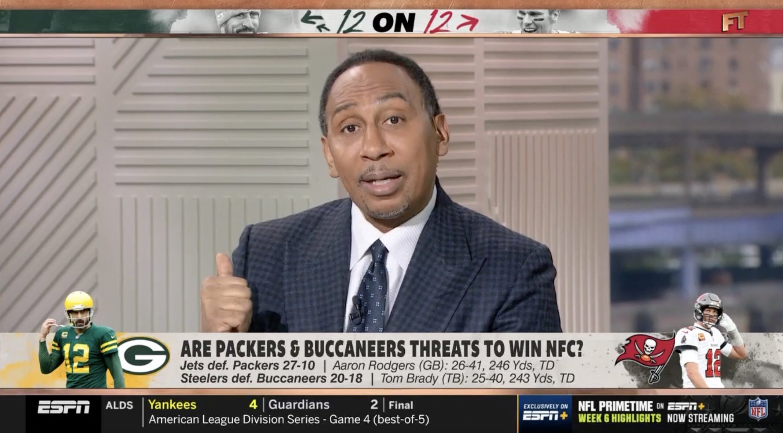 Stephen A. Smith Claims Racist Double Standard After Tom Brady Berated ...