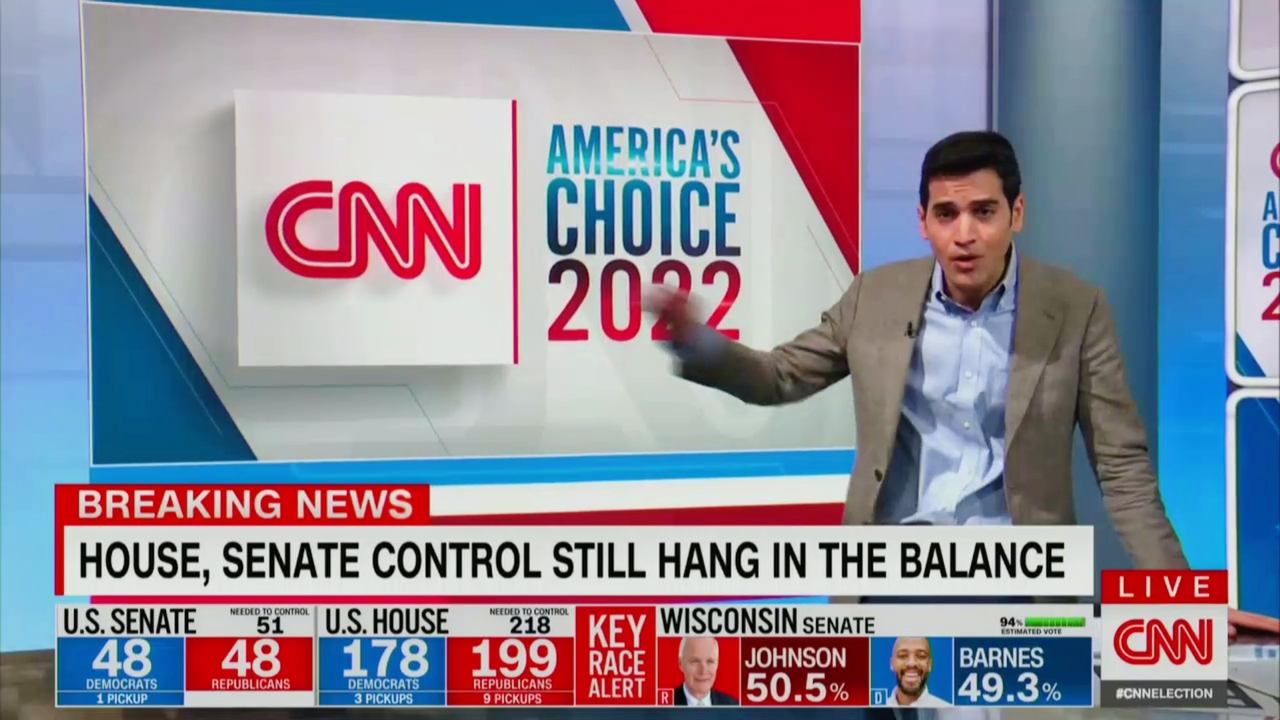 CNN Polling Chief Enten Sticks Knife In Democrats 'Playing With Fire By ...