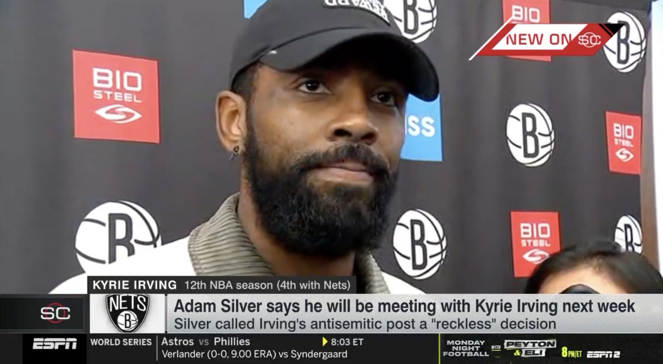 Kyrie Calls Himself a 'Beacon of Light' For His Opinions