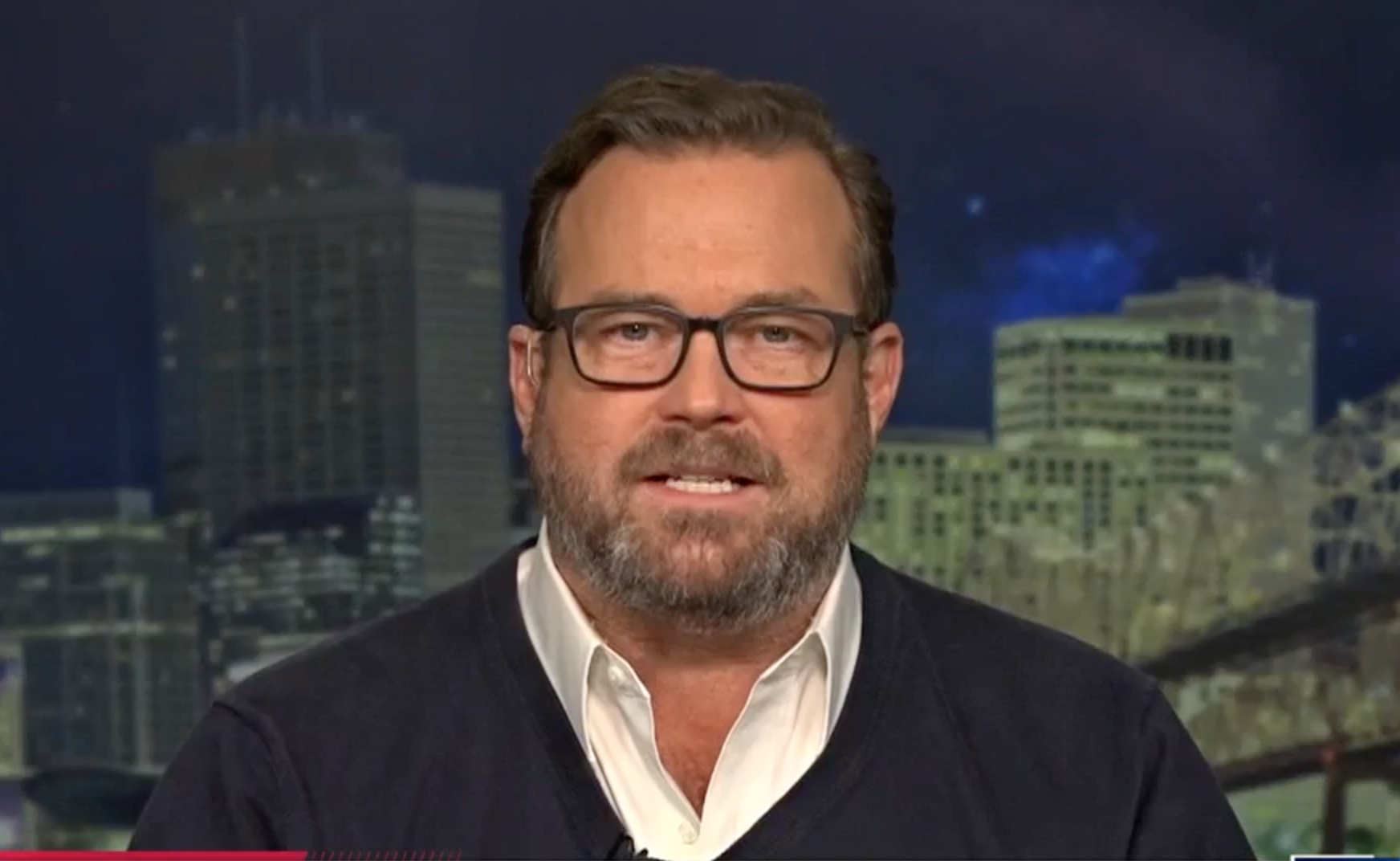 Colby Hall Slams Cable News, TV for Fear-Mongering