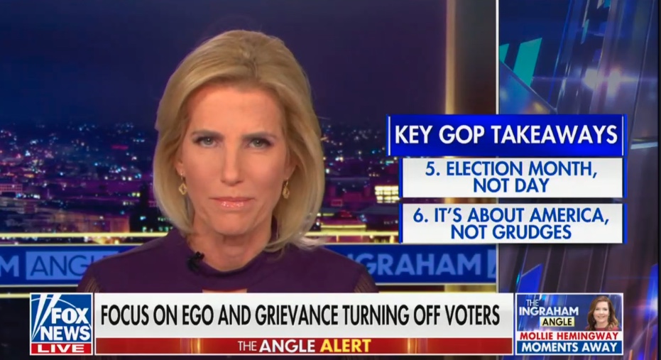 Laura Ingraham Seems to Hit Trump, Warns Candidates Not to Put 'Your ...