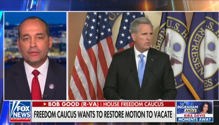 Bob Good Says He'll Try to Tank Kevin McCarthy’s Speaker Bid