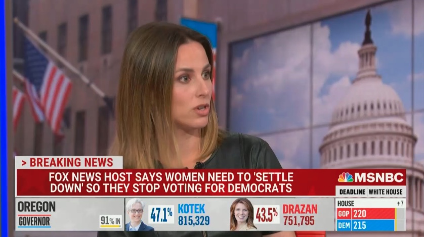 Alicia Menendez Host Pans Jesse Watters’ Comments About Single Women