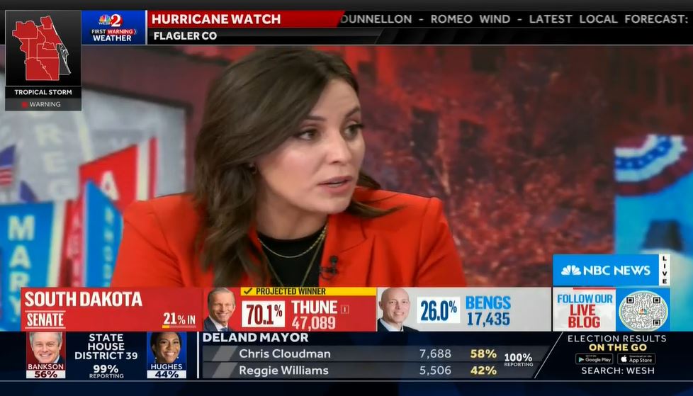 Hallie Jackson Argues Trump's Weekend Activity Drove Democrats to the Polls