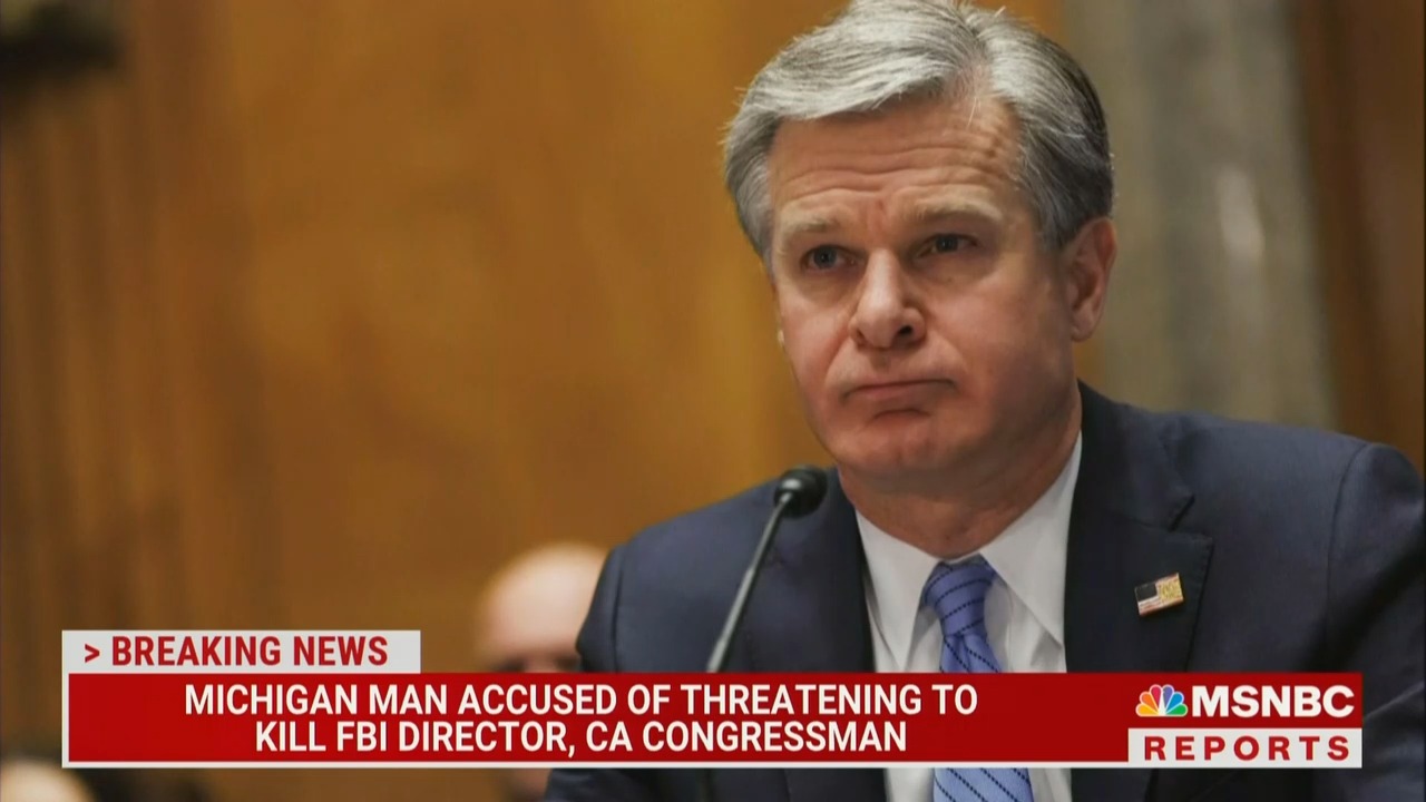 Michigan Man Arrested For Threatening to Kill FBI Director, Congressman