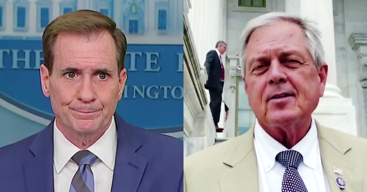 Biden Spox John Kirby 'Stunned' By 'Marshall Law' Text — Torches Ralph ...