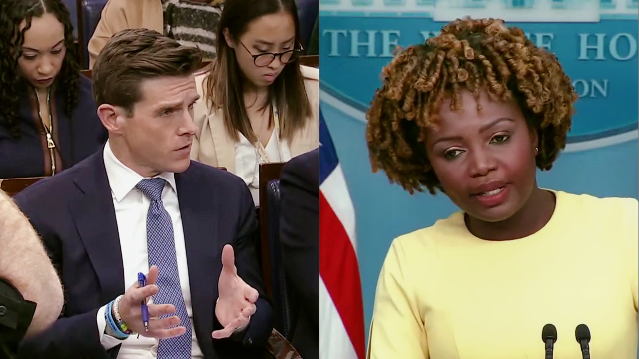 CNN's Mattingly Asks KJP Point-Blank Does Biden Agree Trump 'Is Unfit ...