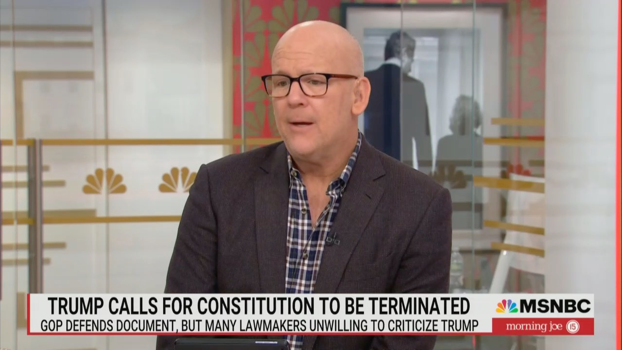 Watch GOP Officials Repeat Talking Points on Trump Call to End Constitution